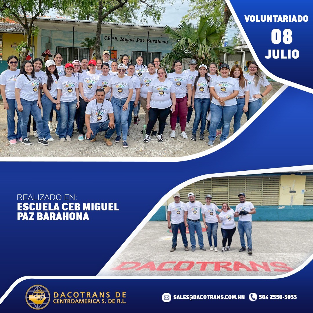 Volunteering: Improvement of Facilities at CEB Miguel Paz Barahona ...